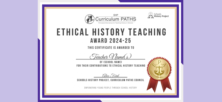 SHP Curriculum PATHS Blog - Building Powerful Curricula Together